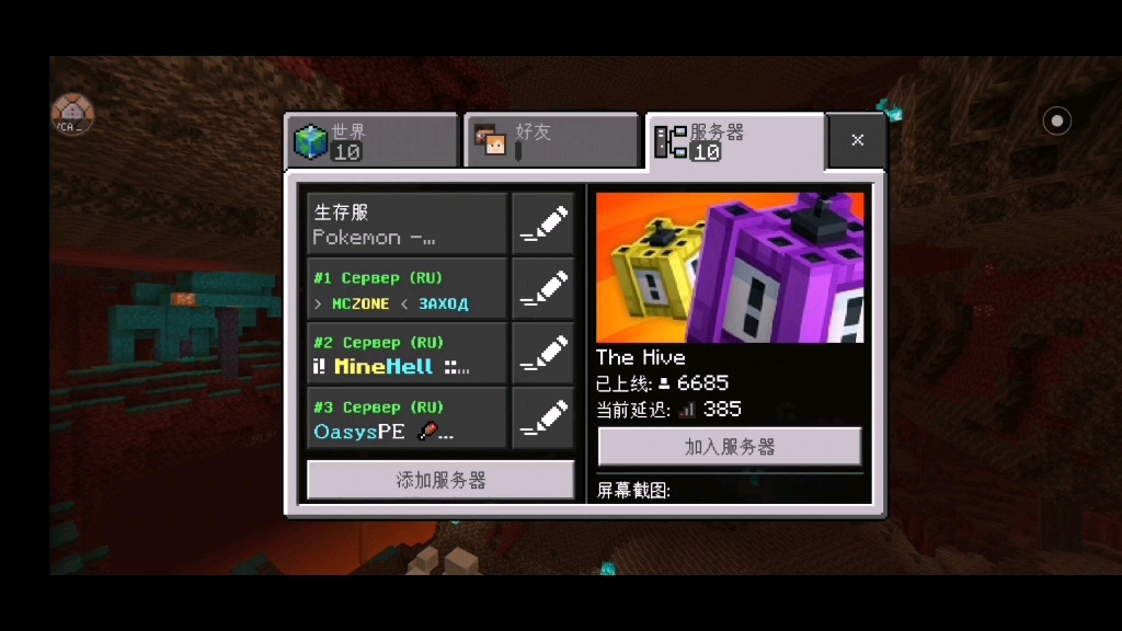 我的世界国际服服务器