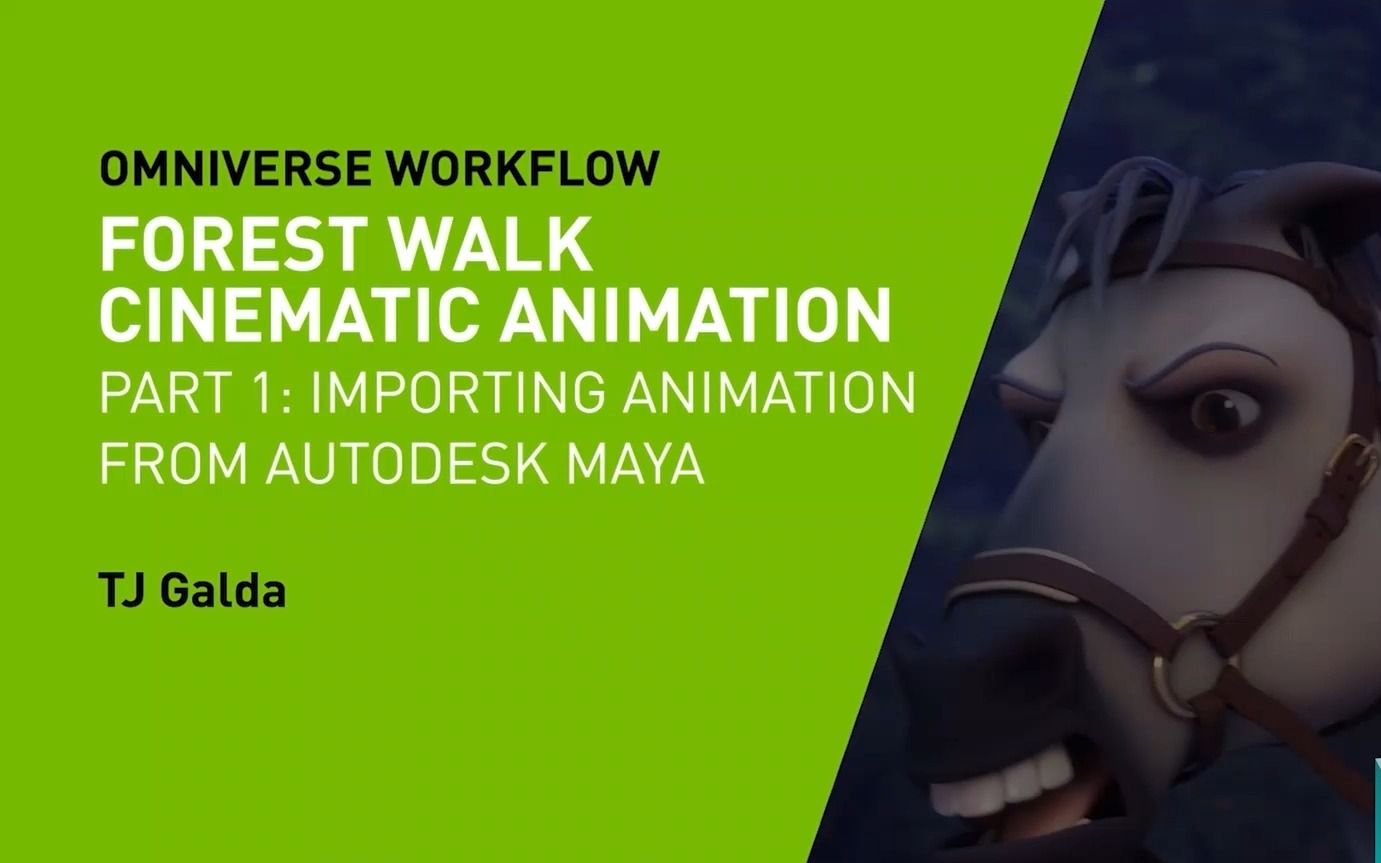 【Omniverse视频动画制作】1-在Maya中制作动画内容,并导入到...