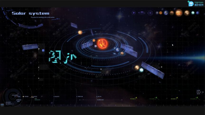 宇宙3D可视化系统,一起领略宇宙的奥秘