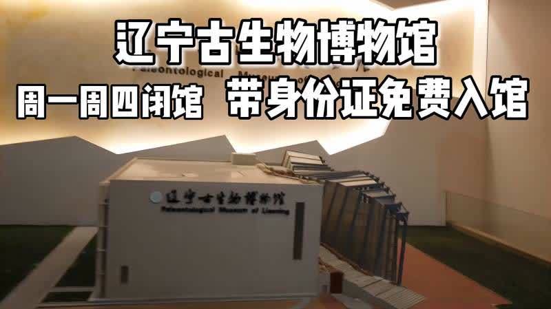 辽宁古生物博物馆开馆了带昕宝去看看网上订票带身份证免费.