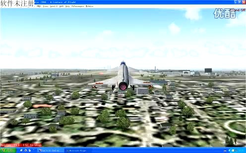 模拟飞行2004歼十降落