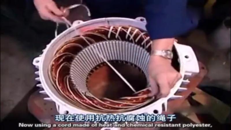 三相异步电动机的组装过程