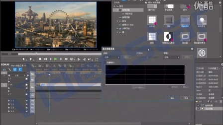 最新EDIUS视频培训教程:组合滤镜