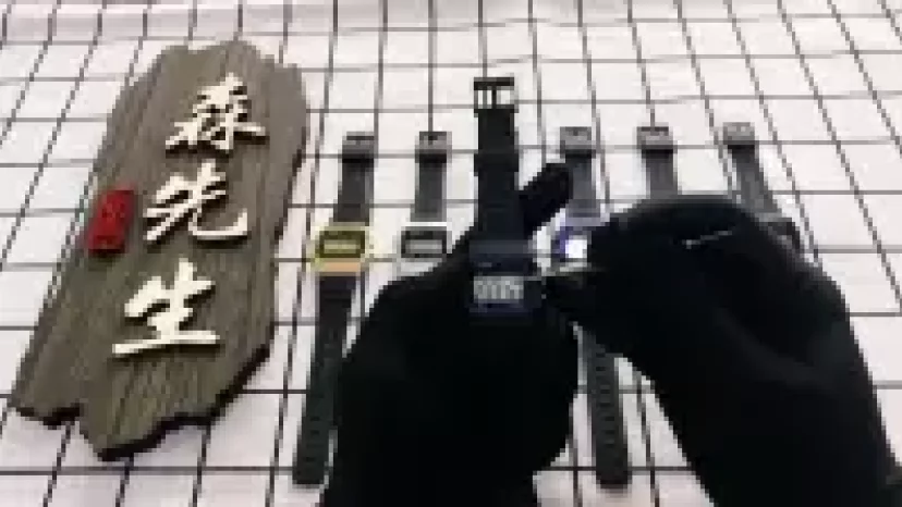 卡西欧手表小方块小方表小银表casio f-91w f84 f94 f105调节功能调...