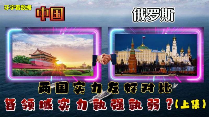 中国与俄罗斯实力友好对比(上):两国各领域孰强孰弱?
