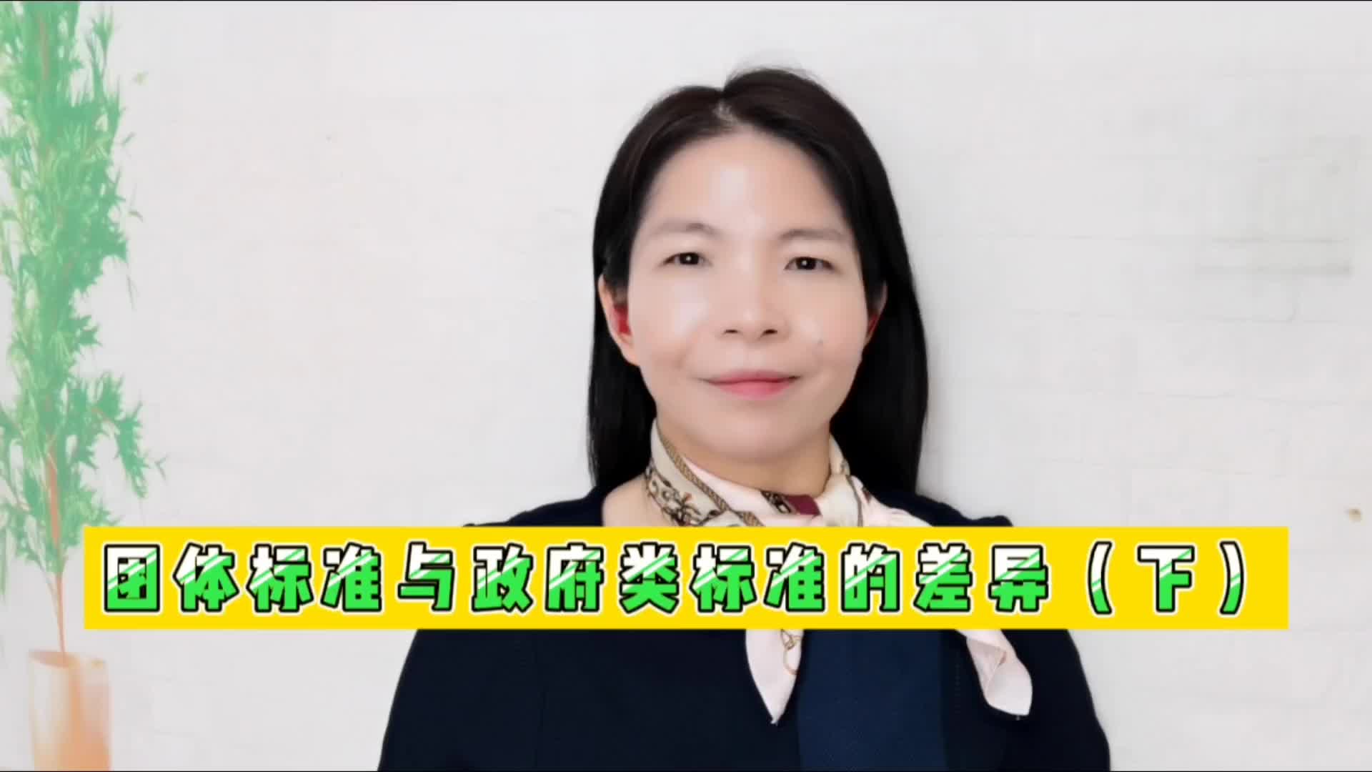 团体标准与政府类标准的差异(下)