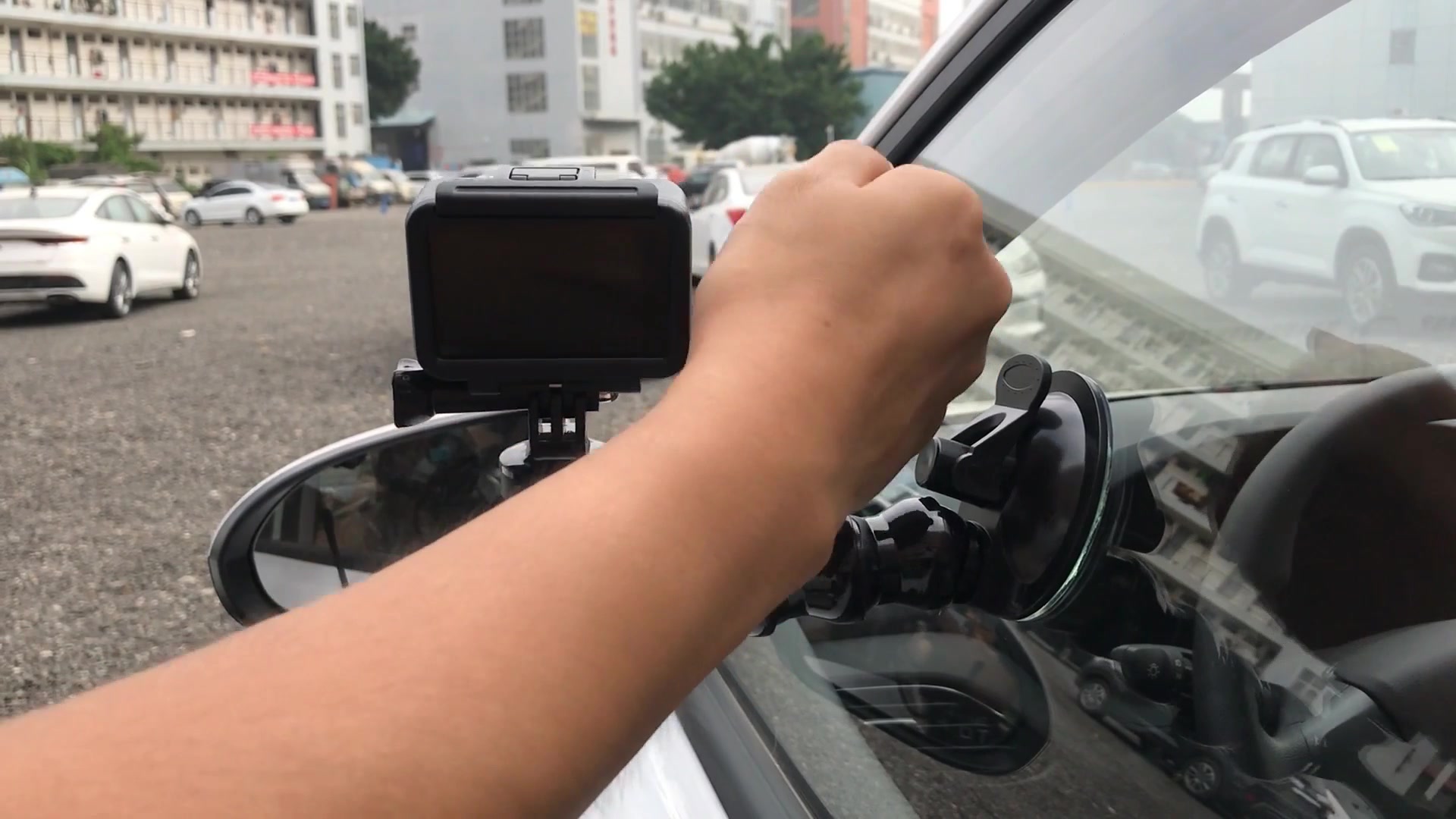STARTRC Gopro hero8 相机/手机通用玻璃吸盘汽车吸盘蛇形吸盘固定...