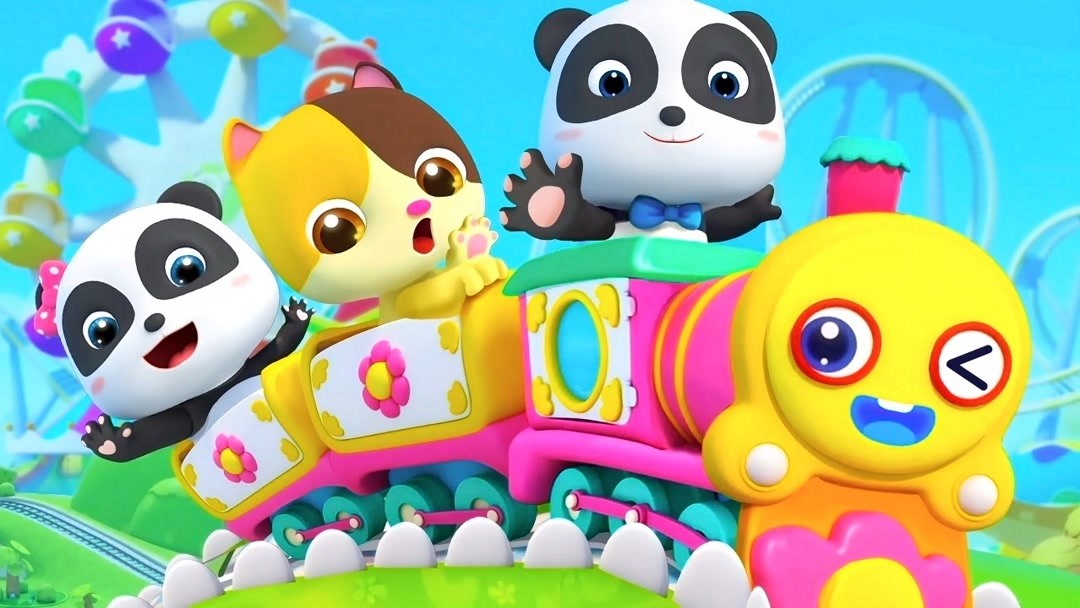 宝宝巴士:坐上小火车去郊游 | 外出旅行儿歌 | 安全教育童谣