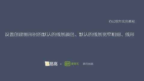 word2010每次添加创建图形的默认线条粗细加粗