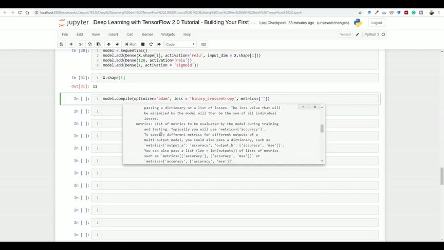 tensorflow2.0系列实战教学视频:第2讲