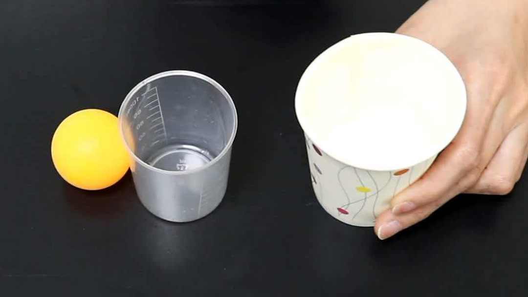 科学小实验,教你做一个趣味乒乓球芭蕾实验,你知道是为什么吗