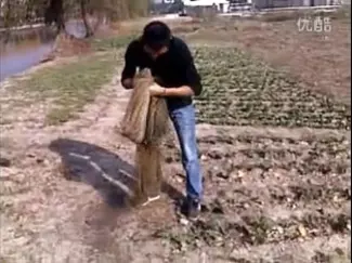 渔网怎么样才能撒开!