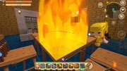 迷你世界 玩点火器家里着火了 游戏