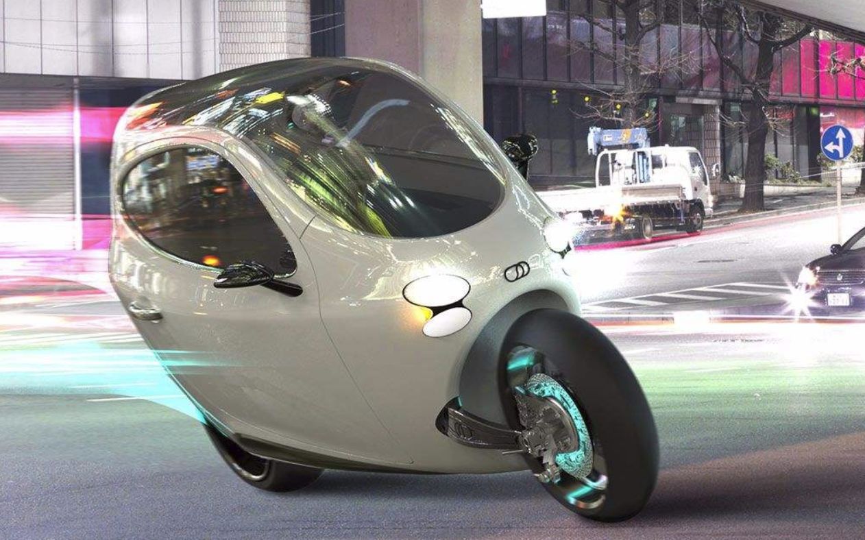 中国小伙首创2轮电动车,永远都撞不倒,360度旋转,再也不怕堵车