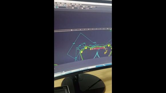 定制款KN95刀模画图设计