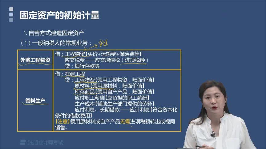 帮考网苏苏老师带你理解自营方式建造固定资产怎么进行初始计量?