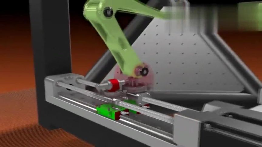 三足式机器人的机械设计结构,运行起来真灵活!