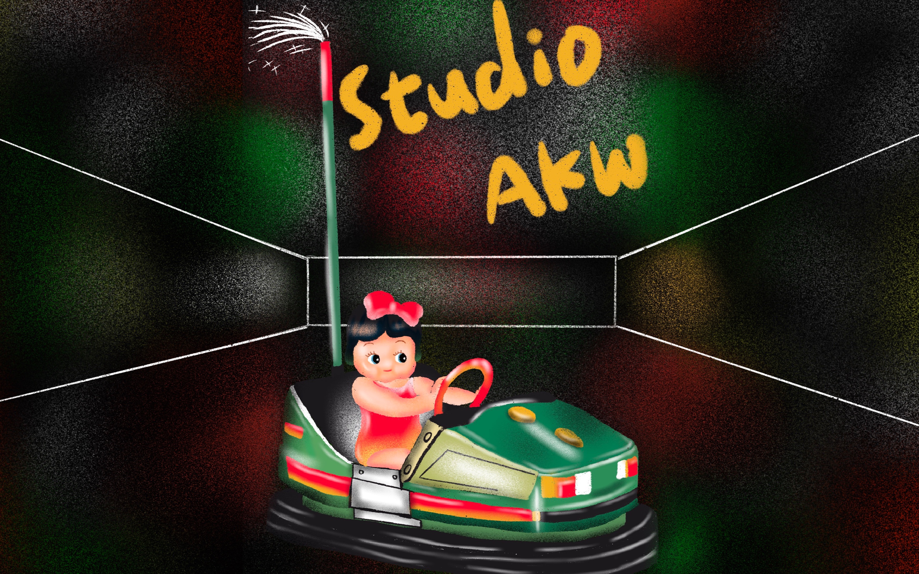 「手绘伪梦核类动画」仿生人会梦见碰碰车吗? AKWW