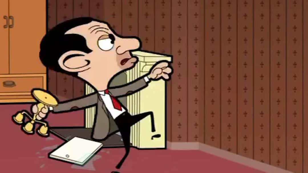 豆豆先生之模仿动作的憨豆先生