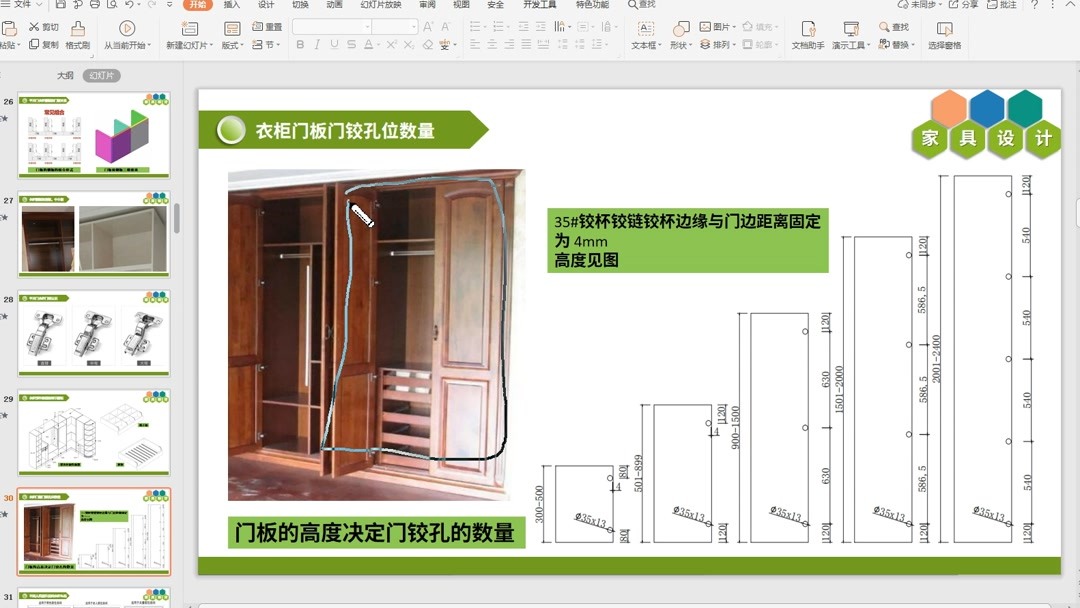 一节课学会次卧滑门衣柜内部结构方案设计