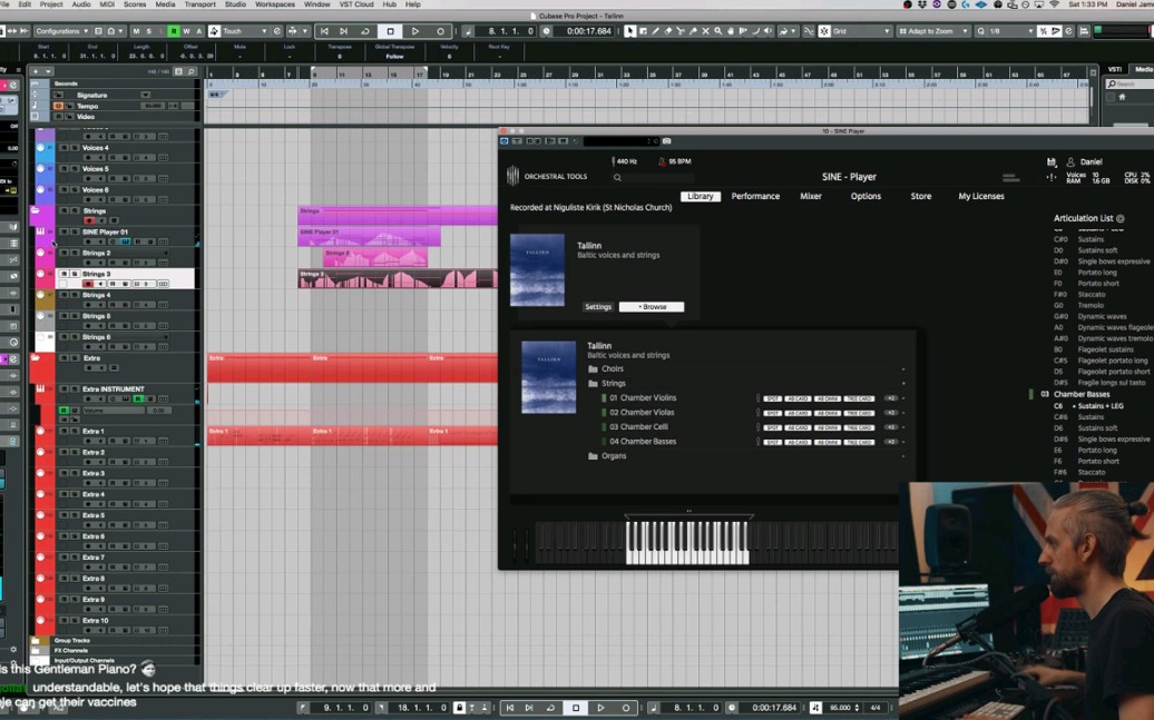 【Daniel James编曲教程】用TALLINN 和 Orchestral Tools 写一段音乐