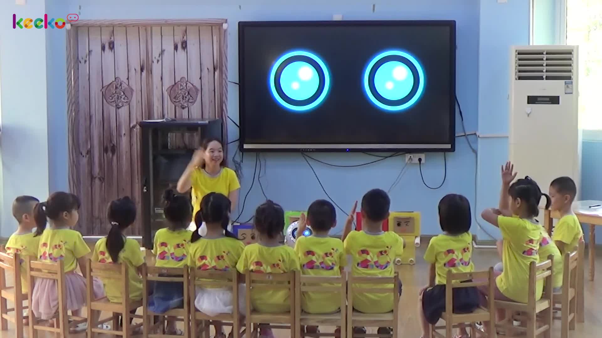 keeko课程:AI幼教示范课-垃圾分类课