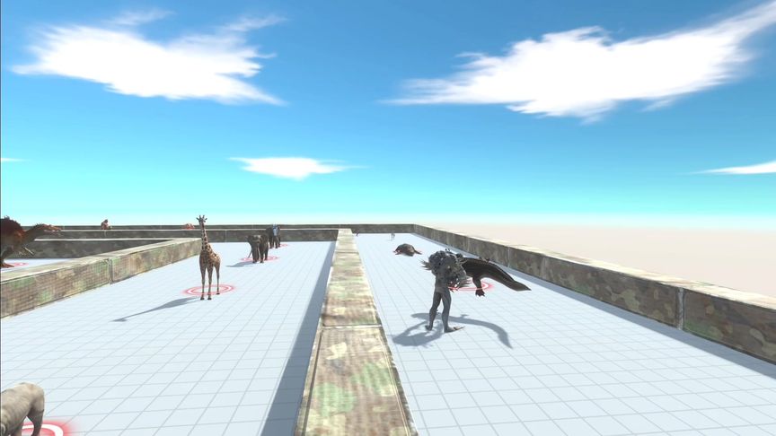 #摸摸鱼 #动物战争模拟器