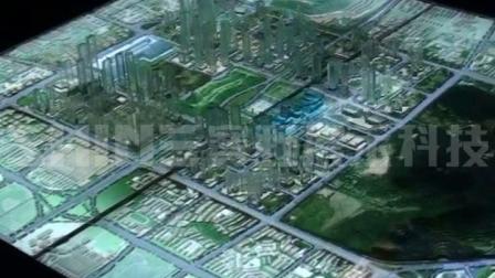 深圳赛野模型公司打造深圳30周年成就展数字沙盘