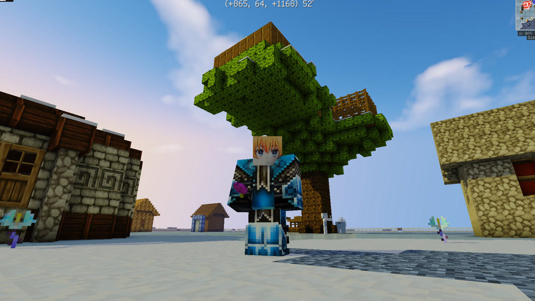 我的世界给冰川世界添加新气象游戏352期