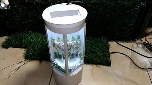 家里废弃的PVC水管竟然能制作精美鱼缸