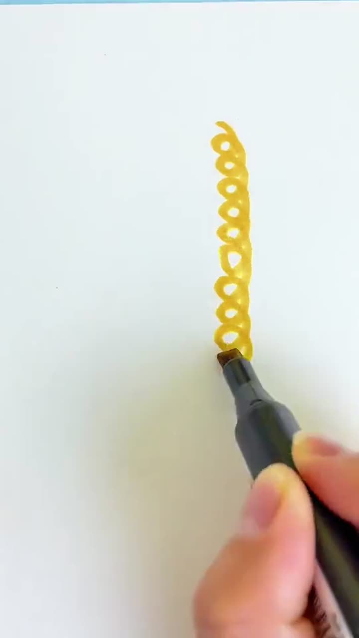 家里有蜡笔宝来和我组队一起花玉米吧简笔画简笔画教程亲子简笔画...