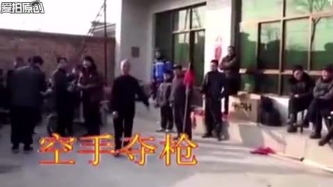 实拍农村大爷功夫打架,太猛了