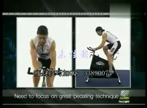 减肥必备的十大锻炼运动--动感单车动作解析 视频