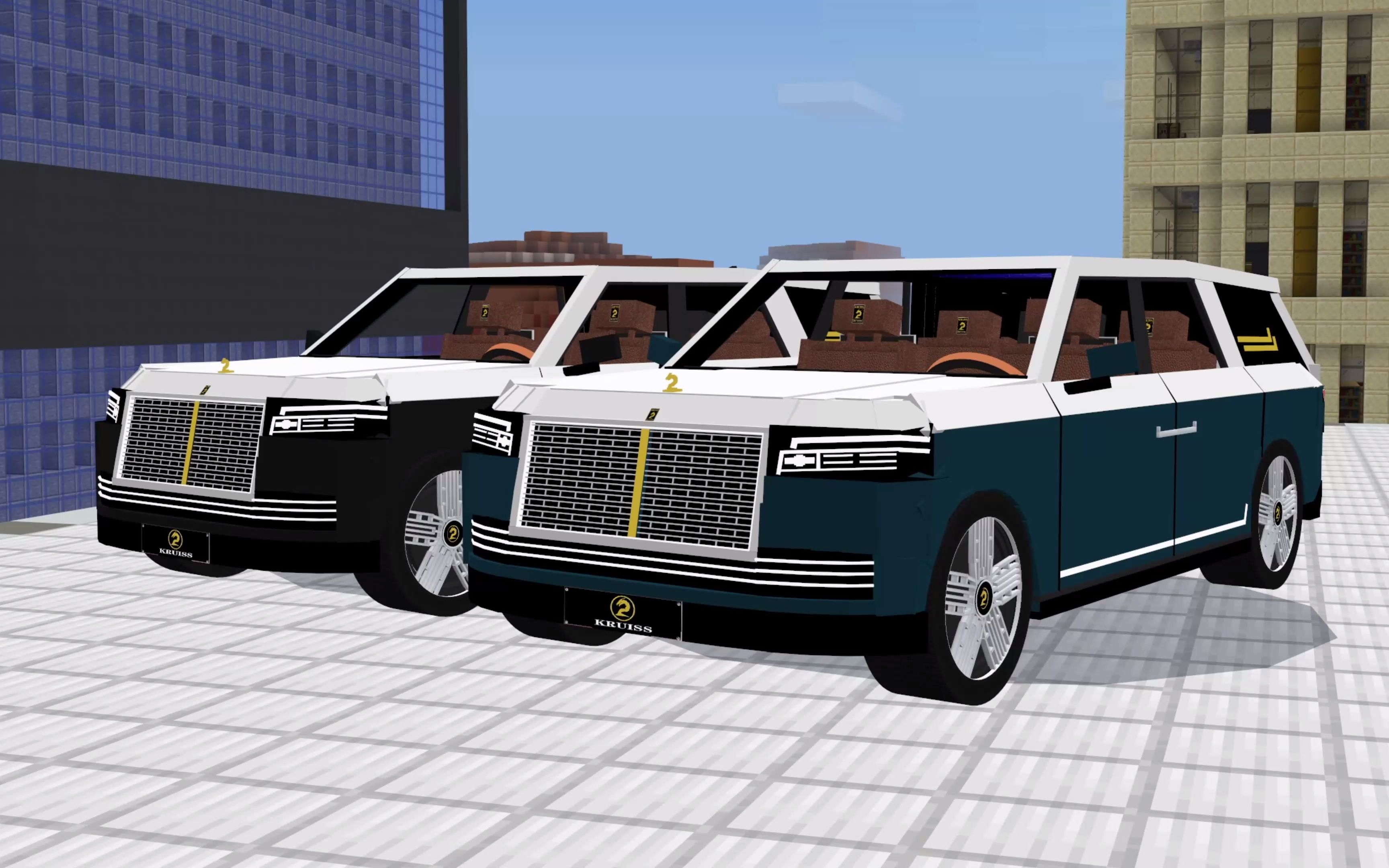...汽车模组-黑金立标车型-克瑞斯(KRUISS)系列大型SUV-礼捍/我的世界...