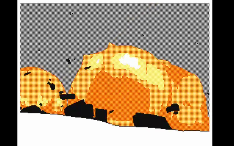 【火柴人作画】ファイアvsバリア【移动记事本3D】