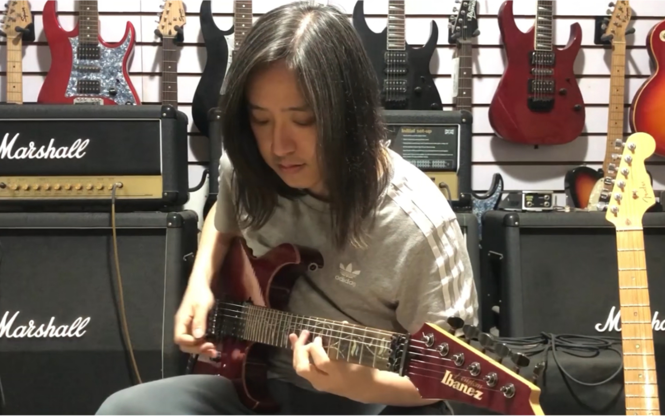 【上饶海韵琴行】林志炫《你的样子》间奏吉他solo(cover by 何海涛)～