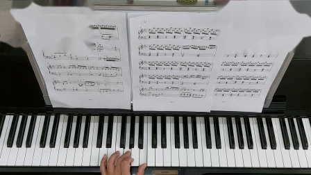 20-11恶魔城(三左手)(游戏曲)(余钢琴网络教学腾讯会议直播)