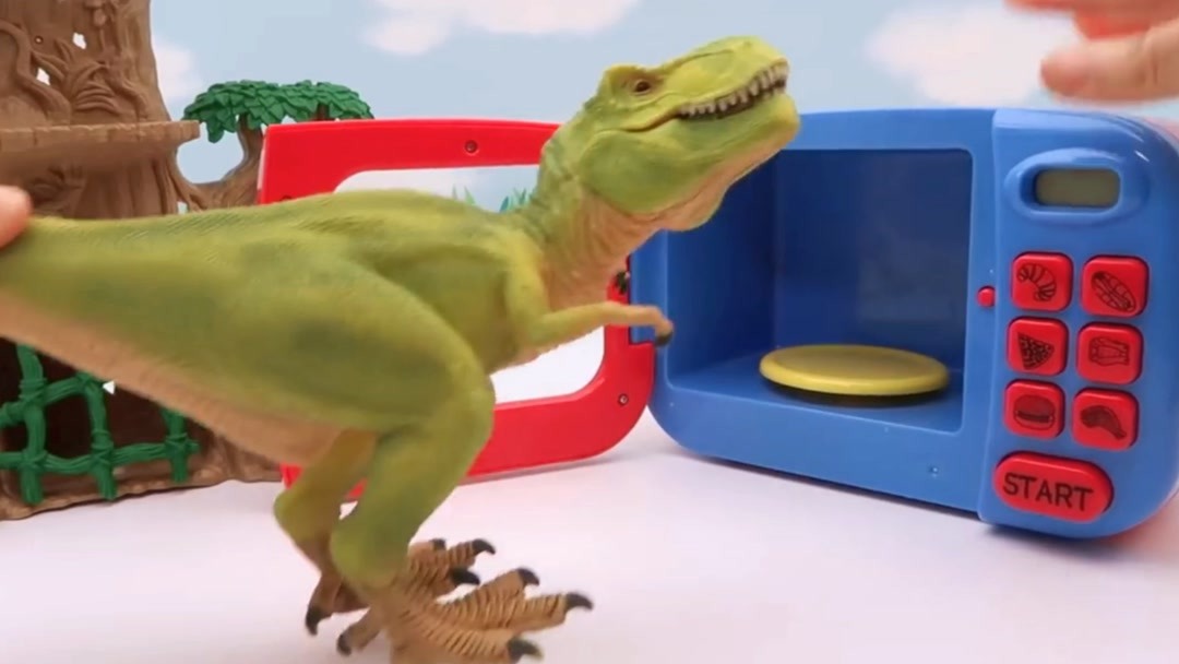 认知各种形态的恐龙霸王龙模型,白垩纪侏罗纪时代恐龙玩具