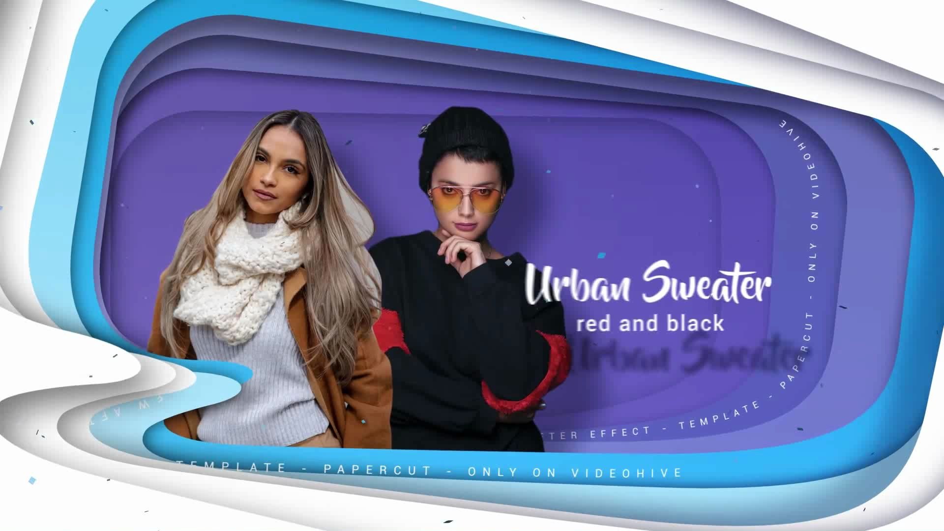 可爱活泼圣诞主题产品促销活动展示动画AE模板