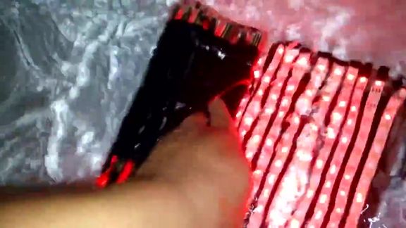 攜帶式LED字幕机裸裝防水測試