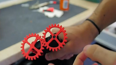 3D打印技术究竟有多神奇呢?老外画出拟真引擎,结构简易动力十足