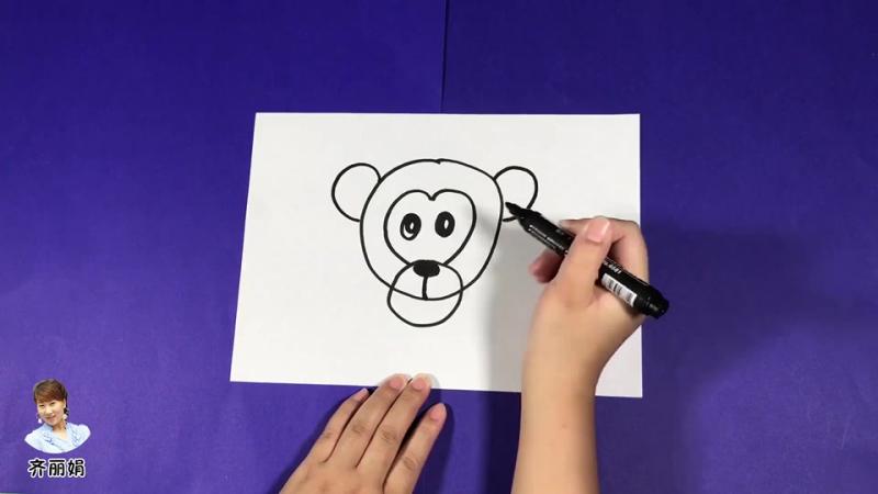 幼师又出新作品,简笔画,小朋友一起动手画画吧!