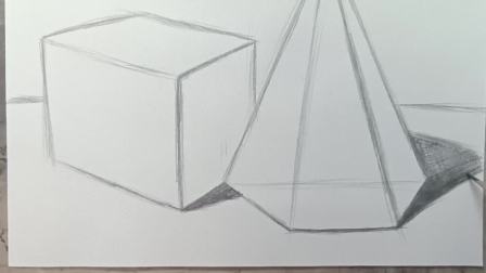 素描基础几何体组合讲解