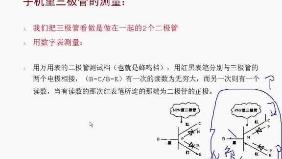 三极管的测量方法、技兴汇、手机维修培训资料