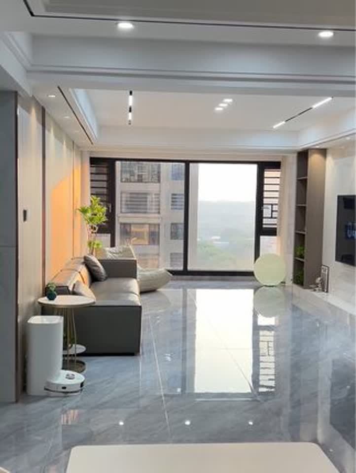 没有设计图,天天刷装出来的房子,建筑面积120西边套,硬装花费16万...