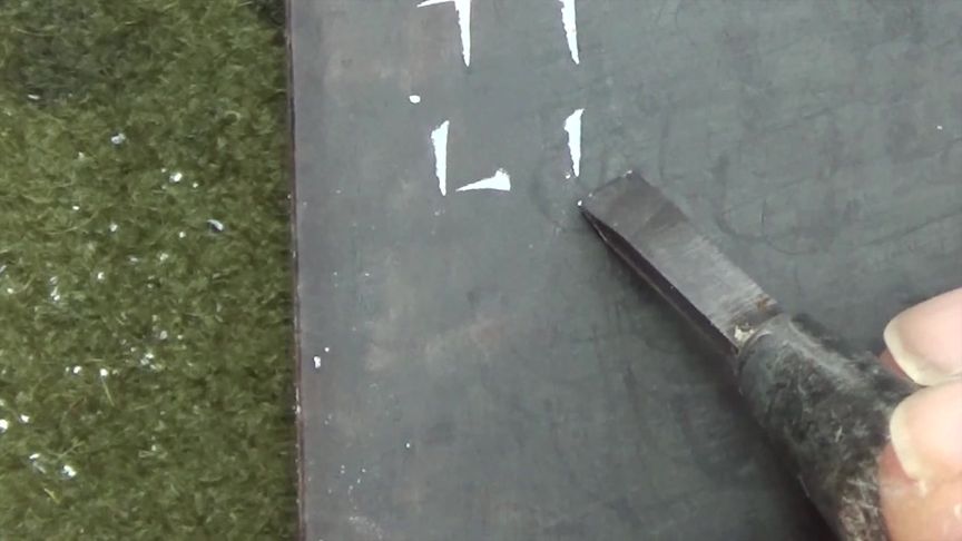 台湾书家陈国昭教你篆刻(五),边款的基本刀法示范——转折2