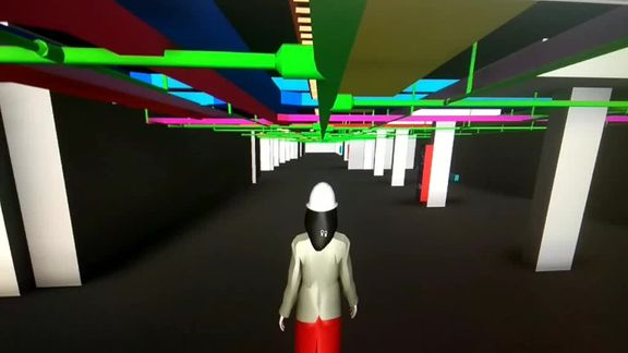 地库BIM管线综合设计