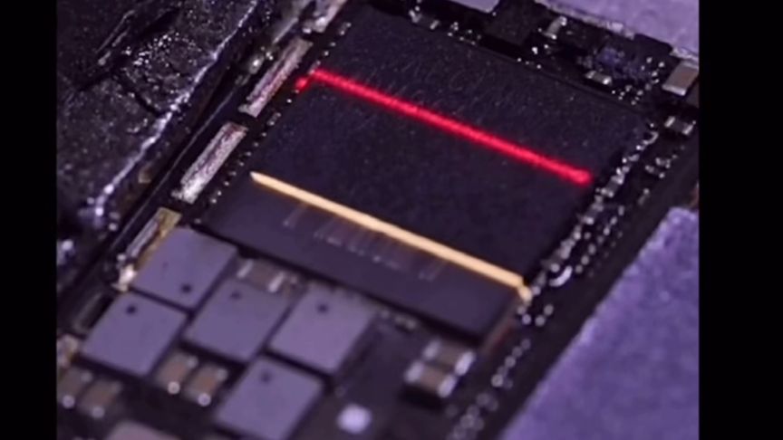 激光打磨CPU