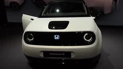 2020款本田 e纯电动车亮相,看这帅气外观,期待不期待自己说!