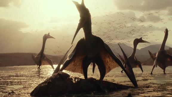 《侏罗纪世界3》发布先导预告 逼真恐龙回归